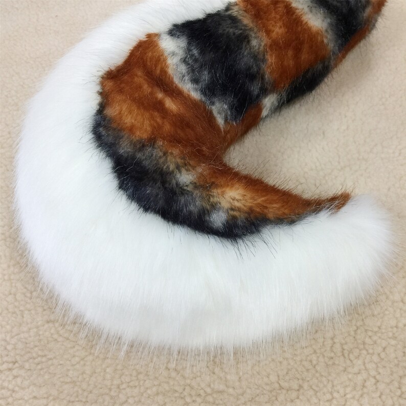 Cute Colorful Fursuit Tailcustom Fursuit Set Partferries - Etsy