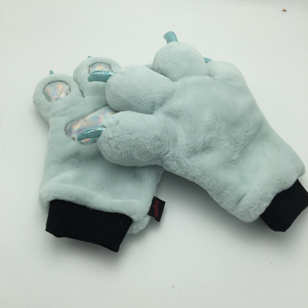 Fursuit Paws Cute Fluffy Furry Handpaws Fursuit Partials Cosplay ...