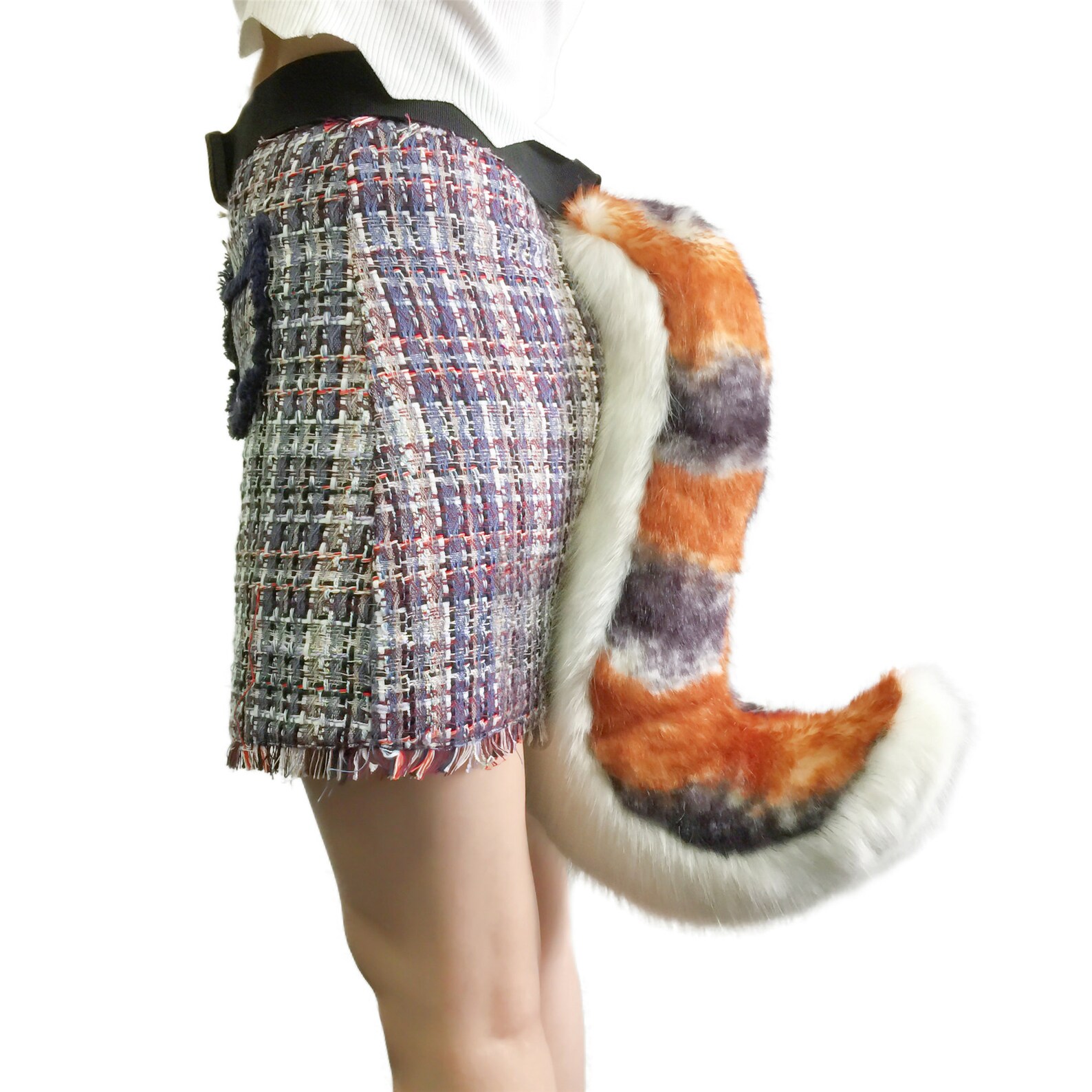 Cute Colorful Fursuit Tailcustom Fursuit Set Partferries - Etsy