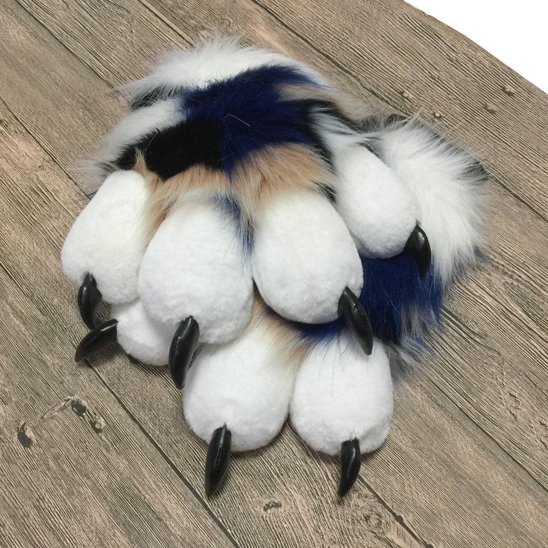 Adorable Fursuit Paws Cute Fluffy Furry Handpaws Fursuits Partials ...