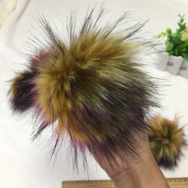 Fur Pom Pom - Etsy
