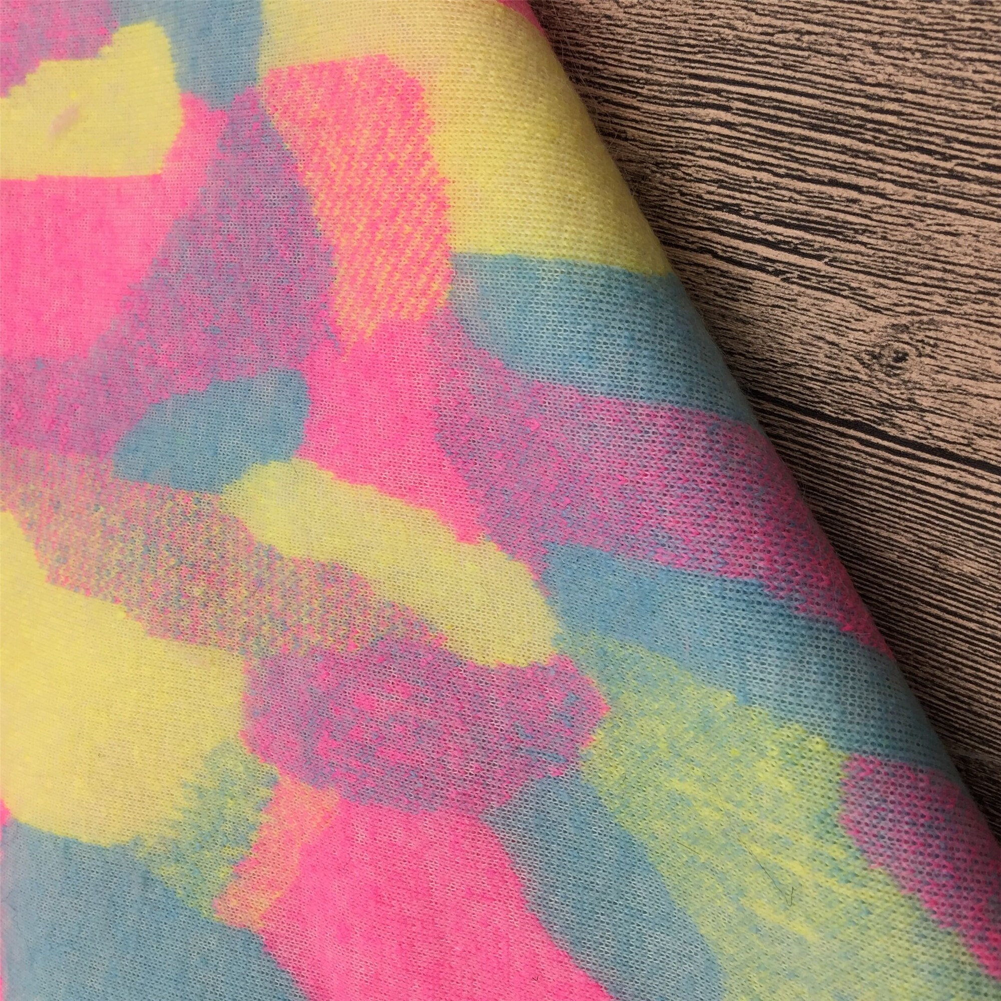 Super Furry Rainbow Colorpink Long Pile Multi-color - Etsy