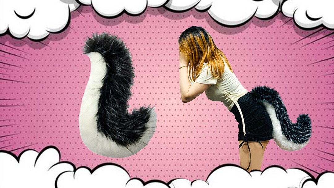 Cute Design Fursuit Husky Tail , Custom Fursuit Set Part, Ferries ...