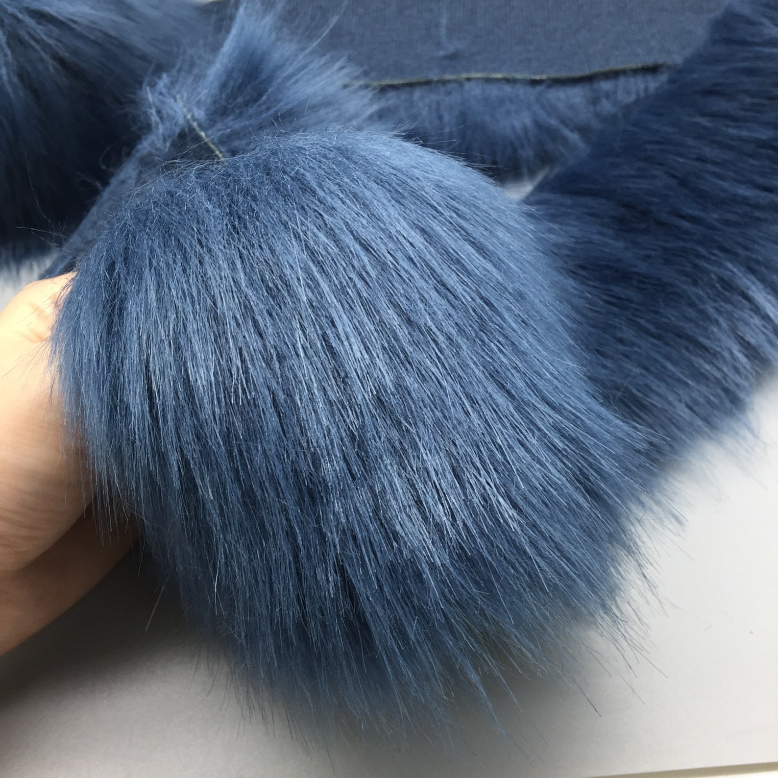 2 Yard Faux Fur Trim Decorative Ribbon Faux Fox Raccon Fur - Etsy