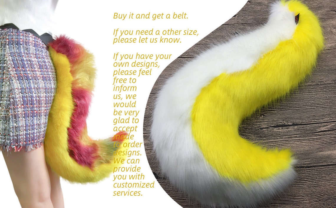 Fursuit Tail Fursuit Partial Furry Cosplay Costume Accessories | Etsy