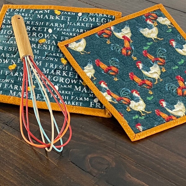 Chicken Pot Holder - Etsy