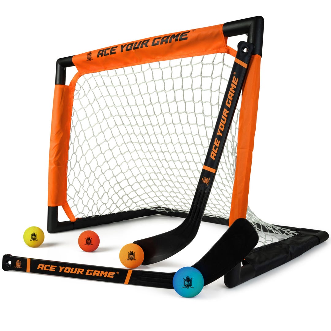 Ace Hockey Mini Goal Set - 2 Player, Indoor Fun - Etsy