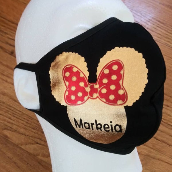 Minnie Mouse With Afro Puffs - Etsy