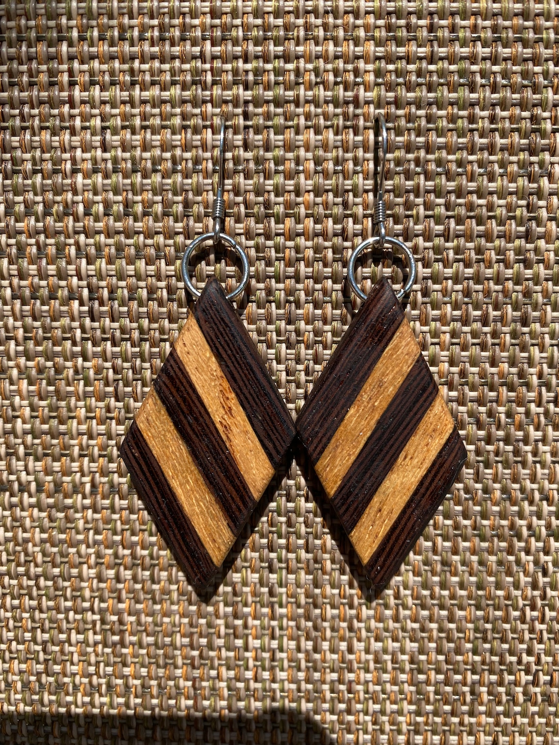 Wood Earrings for Women Wood Dangle Earrings Wooden - Etsy