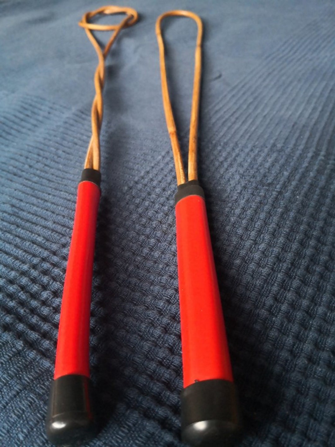 Spanking Cane LONG & THIN 'twisted Loop' Plus 'loopy' Stinger, Set of 2 ...