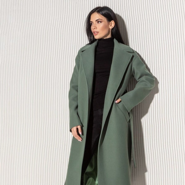 Wool Coat - Etsy