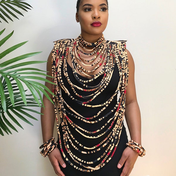 African Rope Necklace - Etsy