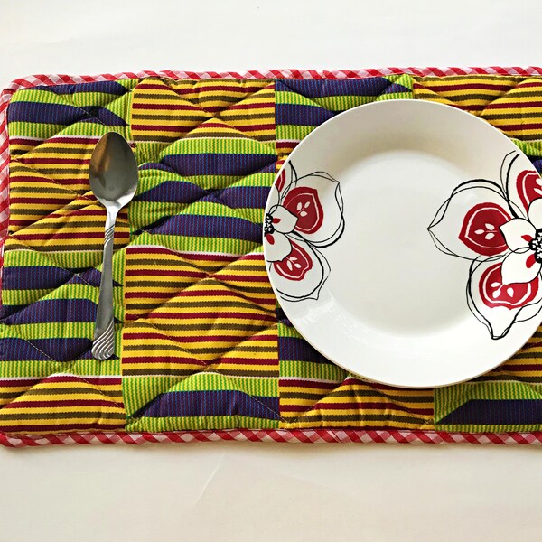 African Placemats - Etsy