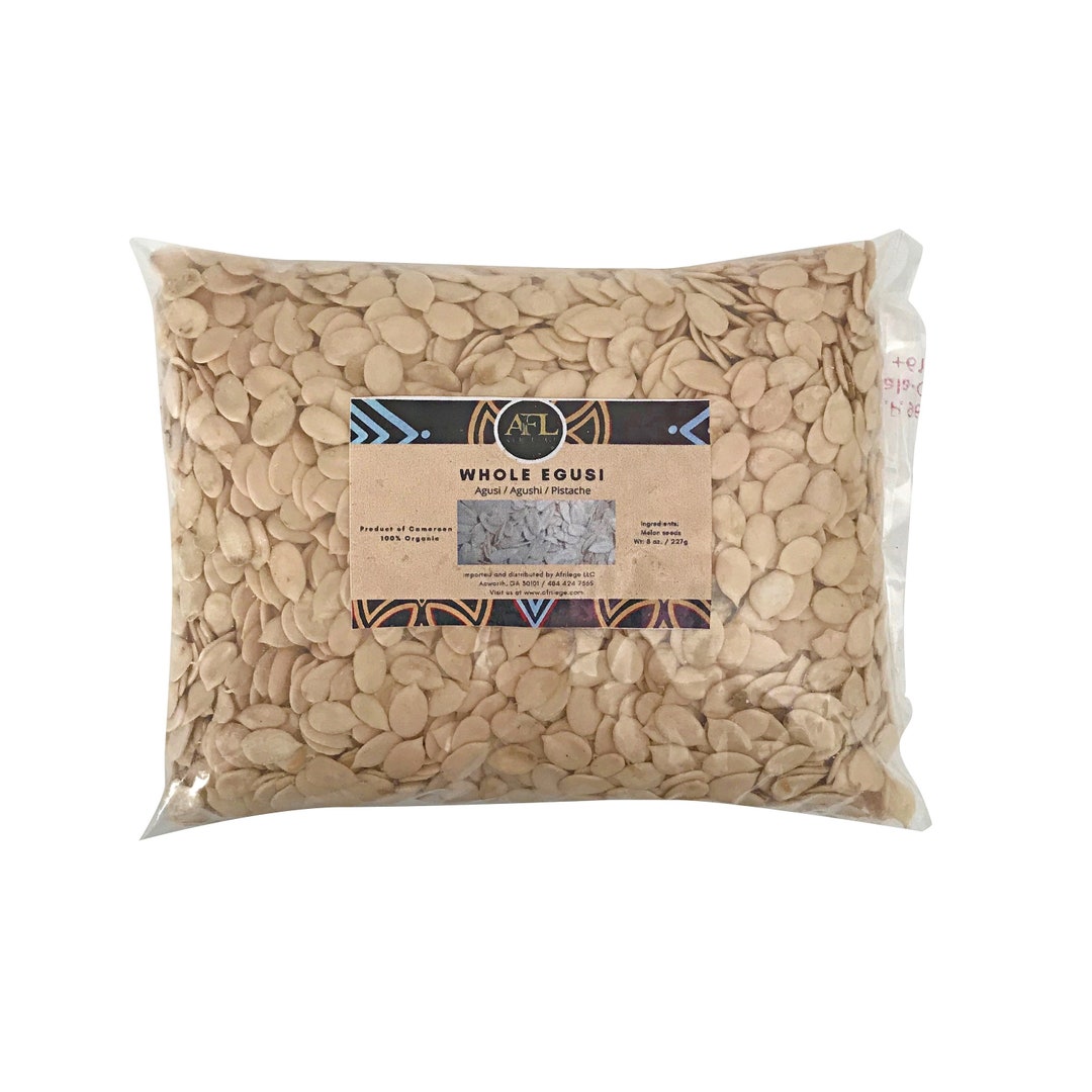 Whole Egusi Seeds From Nigeria / Ground Egusi / Egushie / Melon Seeds ...