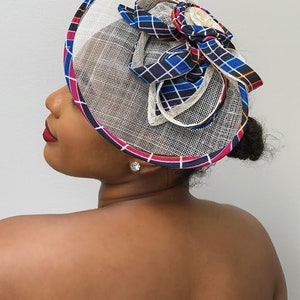 African Print Fascinator / African Headwear / Ankara Fascinator / Gift ...