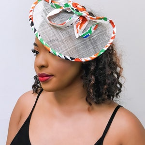 African Print Fascinator / African Headwear / Ankara Fascinator / Gift ...