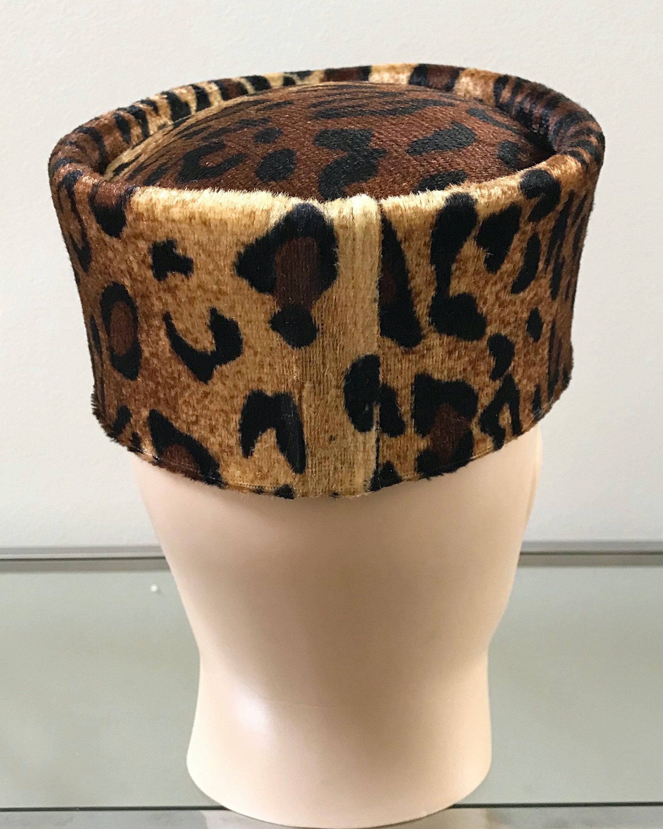 Leopard Print African Hat for Men / Siriki African Kufi Hat / - Etsy