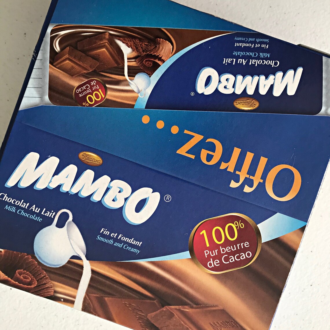 Mambo Milk Chocolate / mambo intense dark chocolate/ Bar 25 gr | Etsy