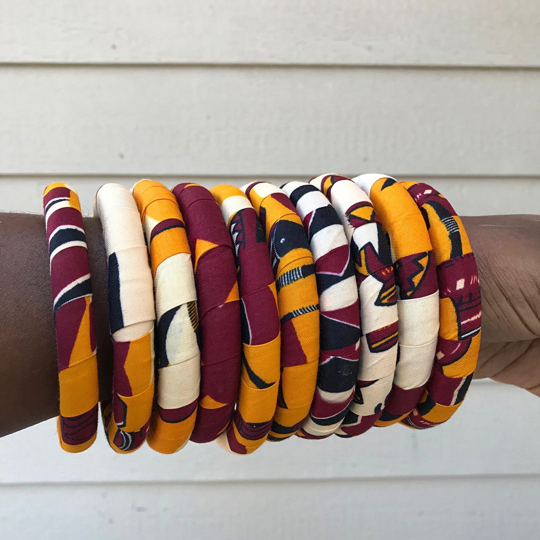 Afrikanische Druck Armreif /ankara Armreifen / Ankara Armbänder ...