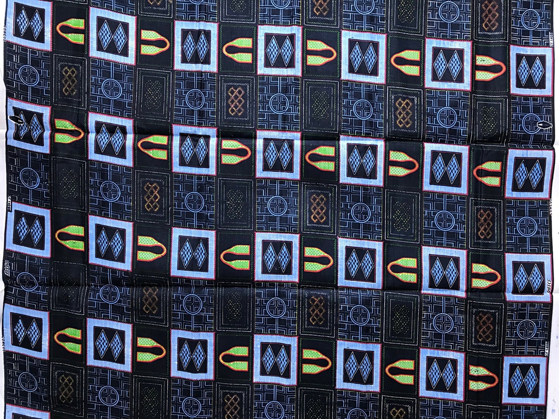 Ndop Atoghu African Print Fabric/ Bamileke Ankara Fabric/ | Etsy