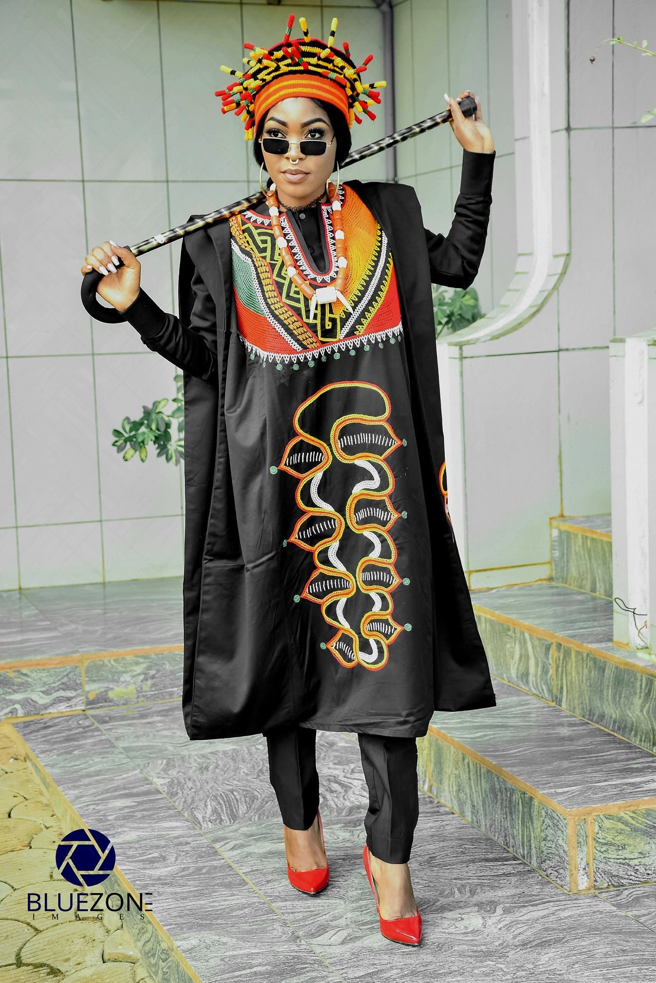 African Wedding Igbo Traditional Tusk Coral Beads Necklace / - Etsy