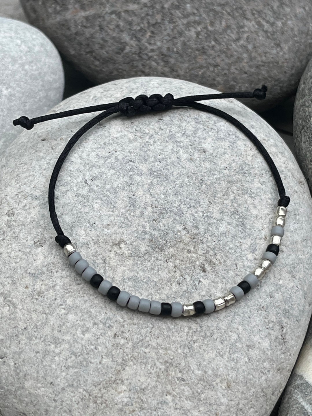 Morse Code BE HAPPY, Morse Code Bracelet, Lucky Bracelet, Be Happy ...