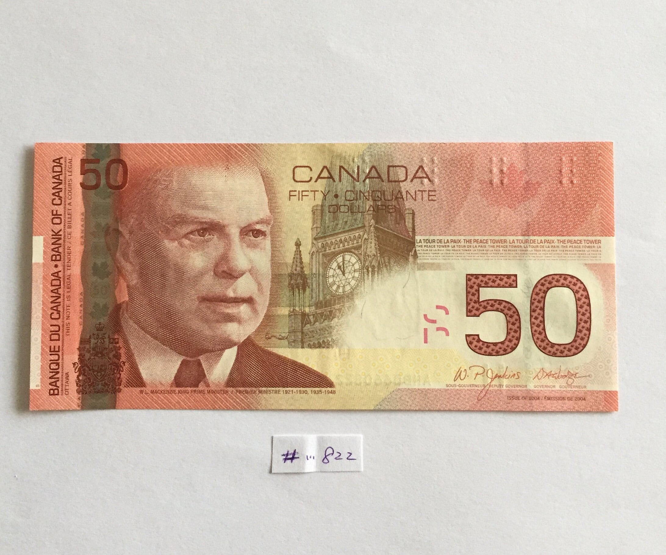 Canadian 50 Dollar Bill