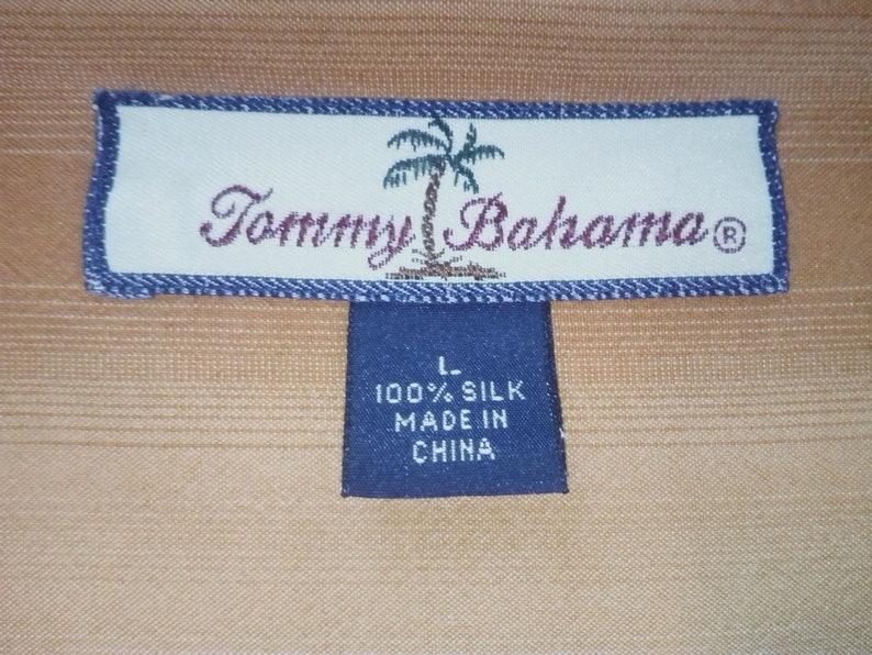 Tommy Bahama Men’s 'silk' Shirt; "excellent", & 'LIKE-NEW'; "stunning ...