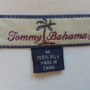 Tommy Bahama Men's 'SILK' Shirt; "artistic 'GRAPHICS' & 'embroidered ...