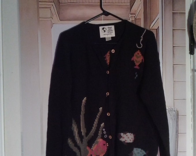 Planet Earth Imports Women's "hand Loomed" Sweater; "excellent': Size ...