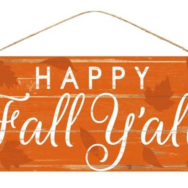 Happy Fall Sign - Etsy