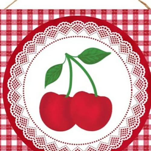 Welcome Cherry Sign - Etsy