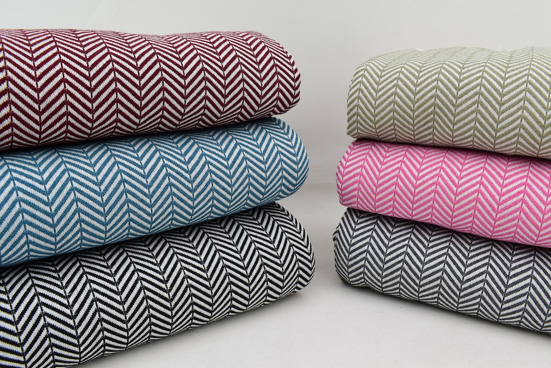 Turkey Blanket, 79x90 Turkish Blanket, Zigzag Turkish Blanket,large ...