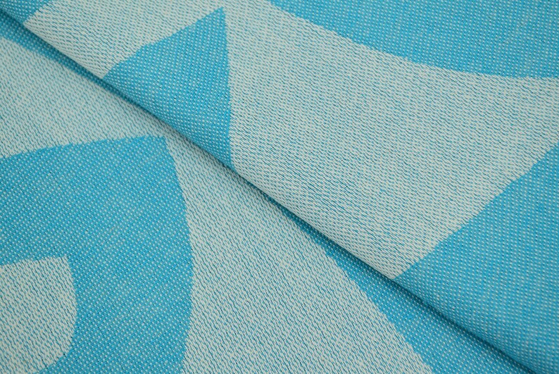 Turquoise Colors Unique Towel Shawl Table Cover Turkish Scarf Large ...