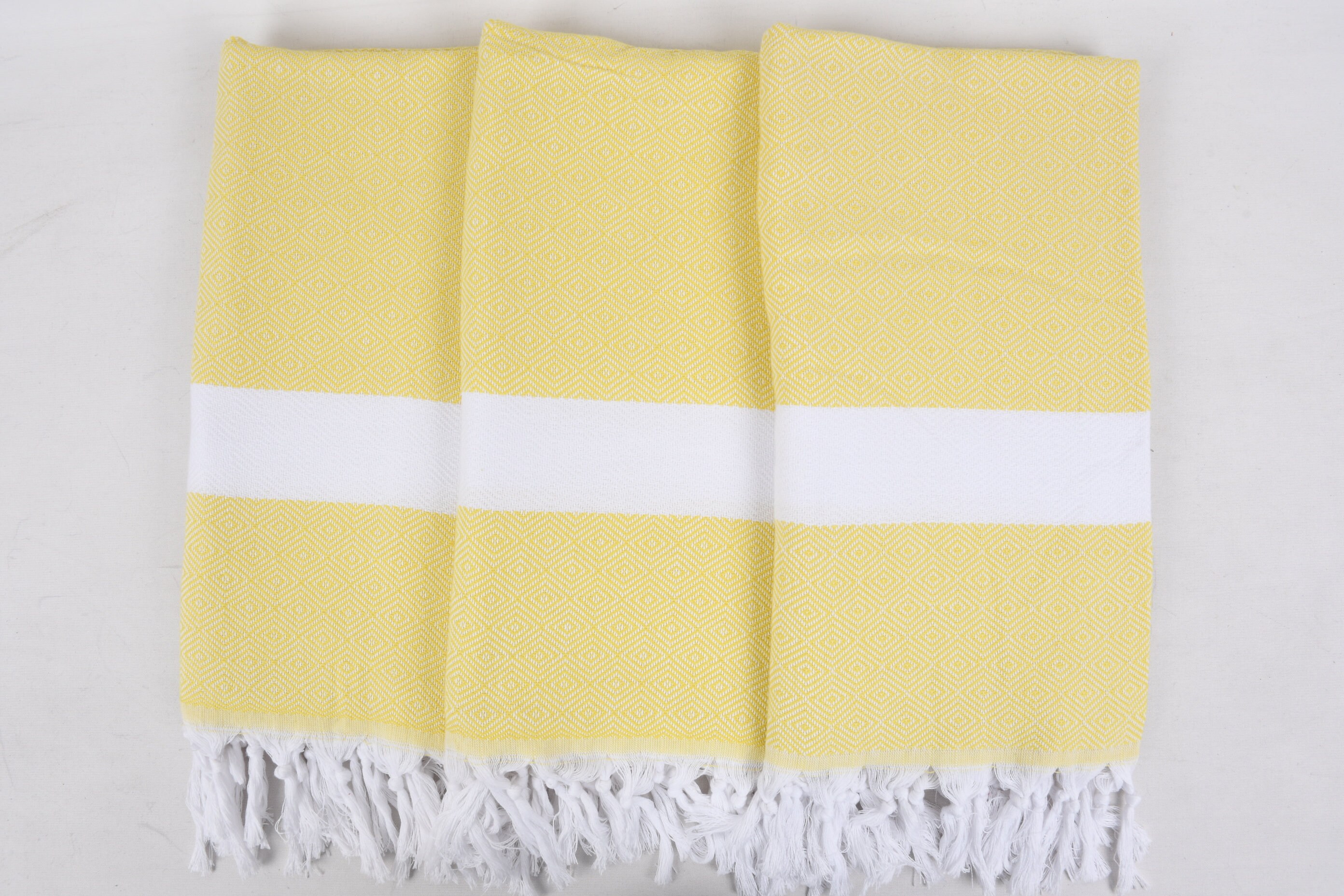 Turkish Bath Towellight Yellow Towel 40x70 Wedding Towels | Etsy