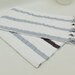 Wavy Towel 40x75 Large Towel Kitchen Decor Corrugated Towel Striped ...
