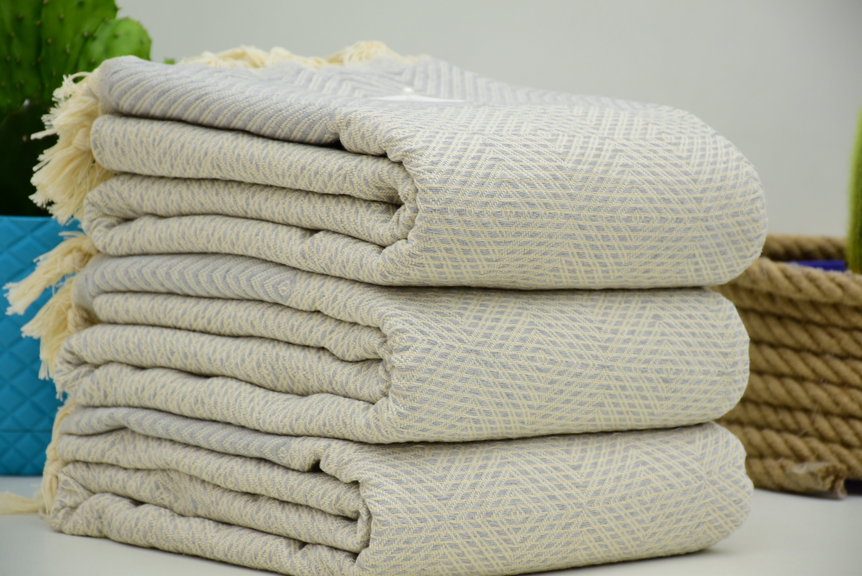 79x90 Light Gray Turkish Blanket Turkish ThrowAbsorbent | Etsy