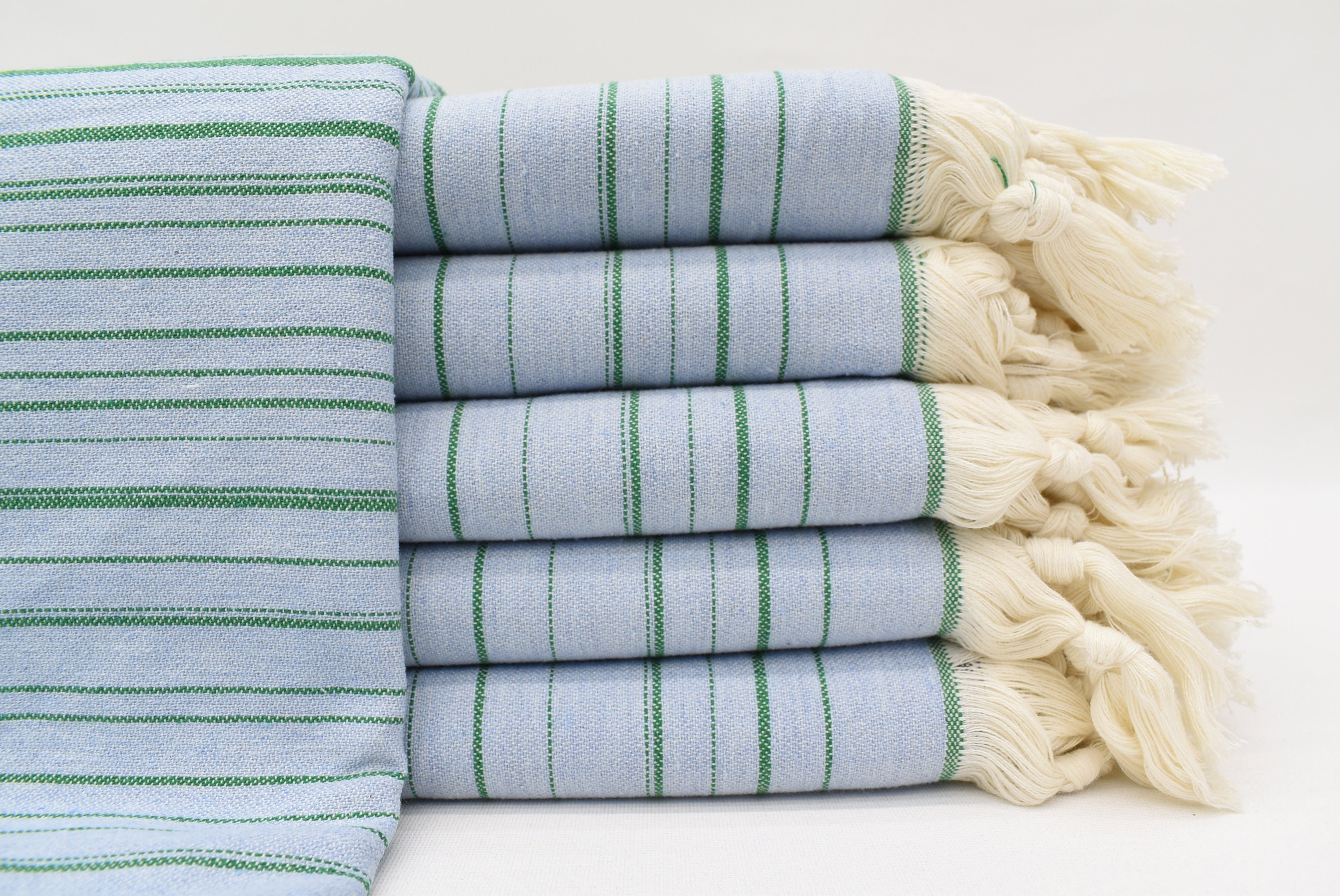 40x70 Striped Towel, Handmade Towel, Turkish Towel, Peshtemal Towel ...