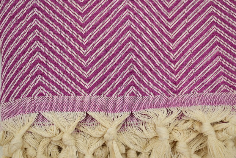 Fuchsia Blanketturkish Blanket 79x90 Beach Blanket | Etsy