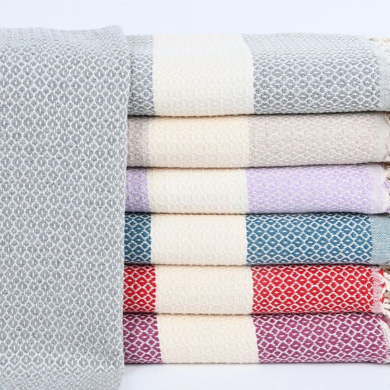 Geometric Hand Towel - Etsy