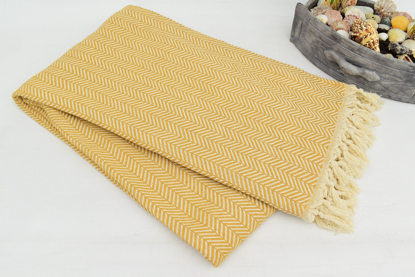 Turkish Blanket Turkish Beach Blanket Herringbone Blanket | Etsy