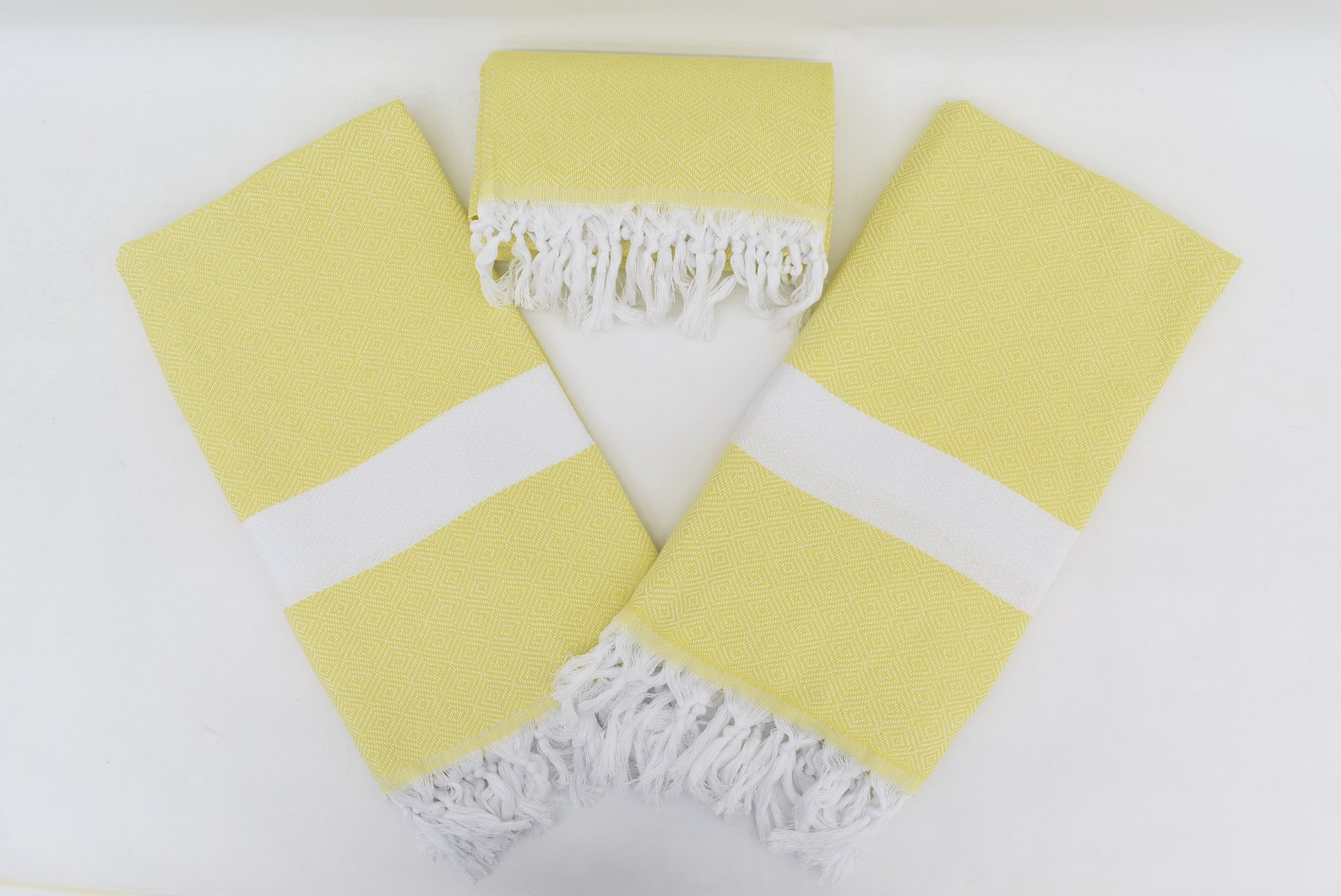 Turkish Bath TowelLight Yellow Towel 40x70 Wedding Towels | Etsy