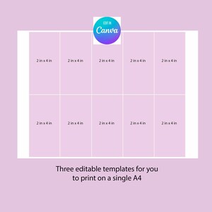 Editable Box Label Template/ Branded Packaging Labels Stickers ...