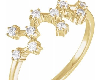 Sagittarius Constellation Ring - Etsy