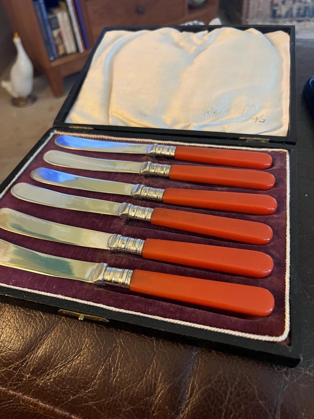 Vintage Butter Knives 1950's Boxed Set of 6 - Etsy