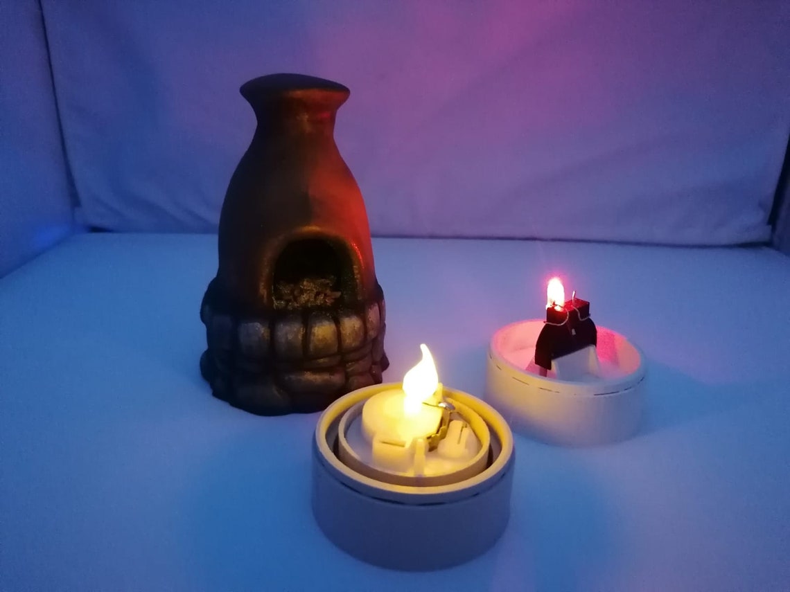 RUST Furnace Standard 3d Printed and Painted Glow in the Dark Handmade ...