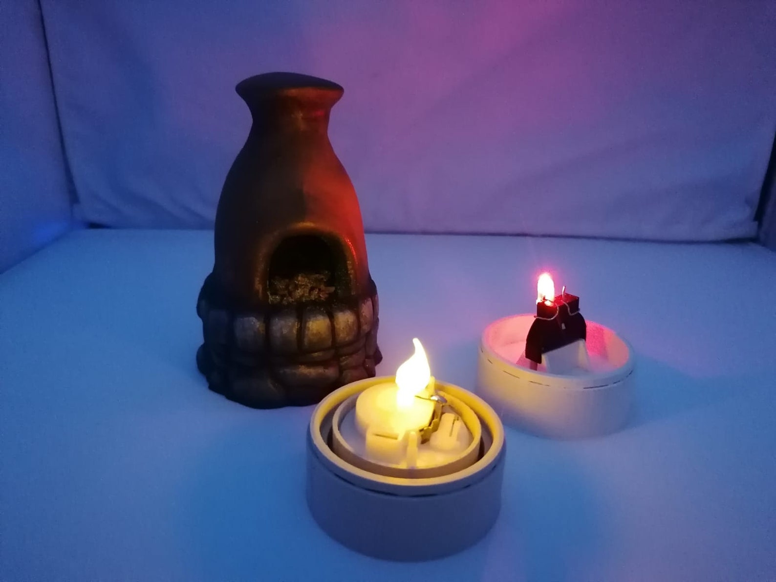 RUST Furnace Standard 3d Printed and Painted Glow in the Dark Handmade ...
