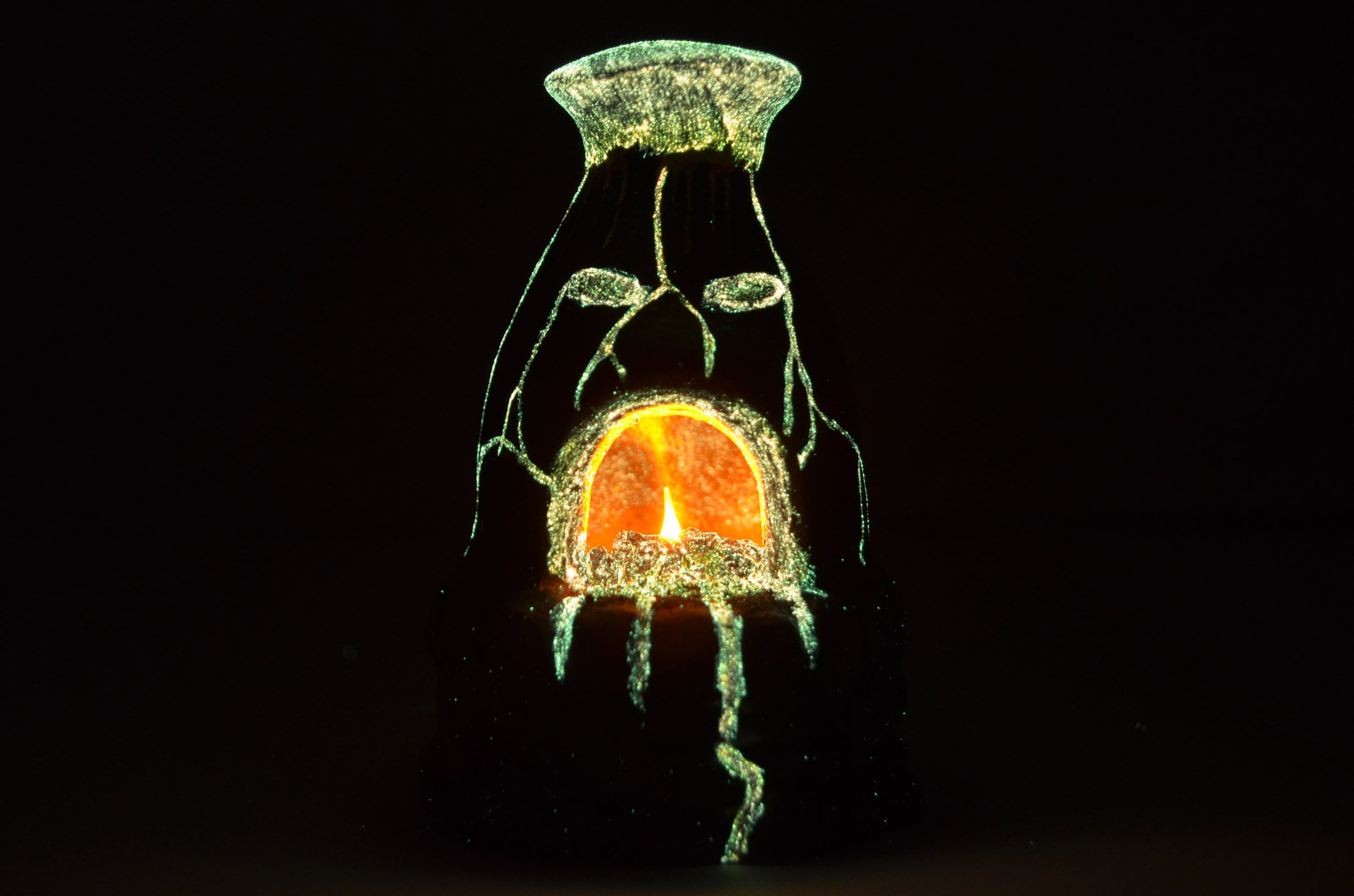 RUST Furnace Furious Volcano 3d Printed and Painted Glow in the Dark ...