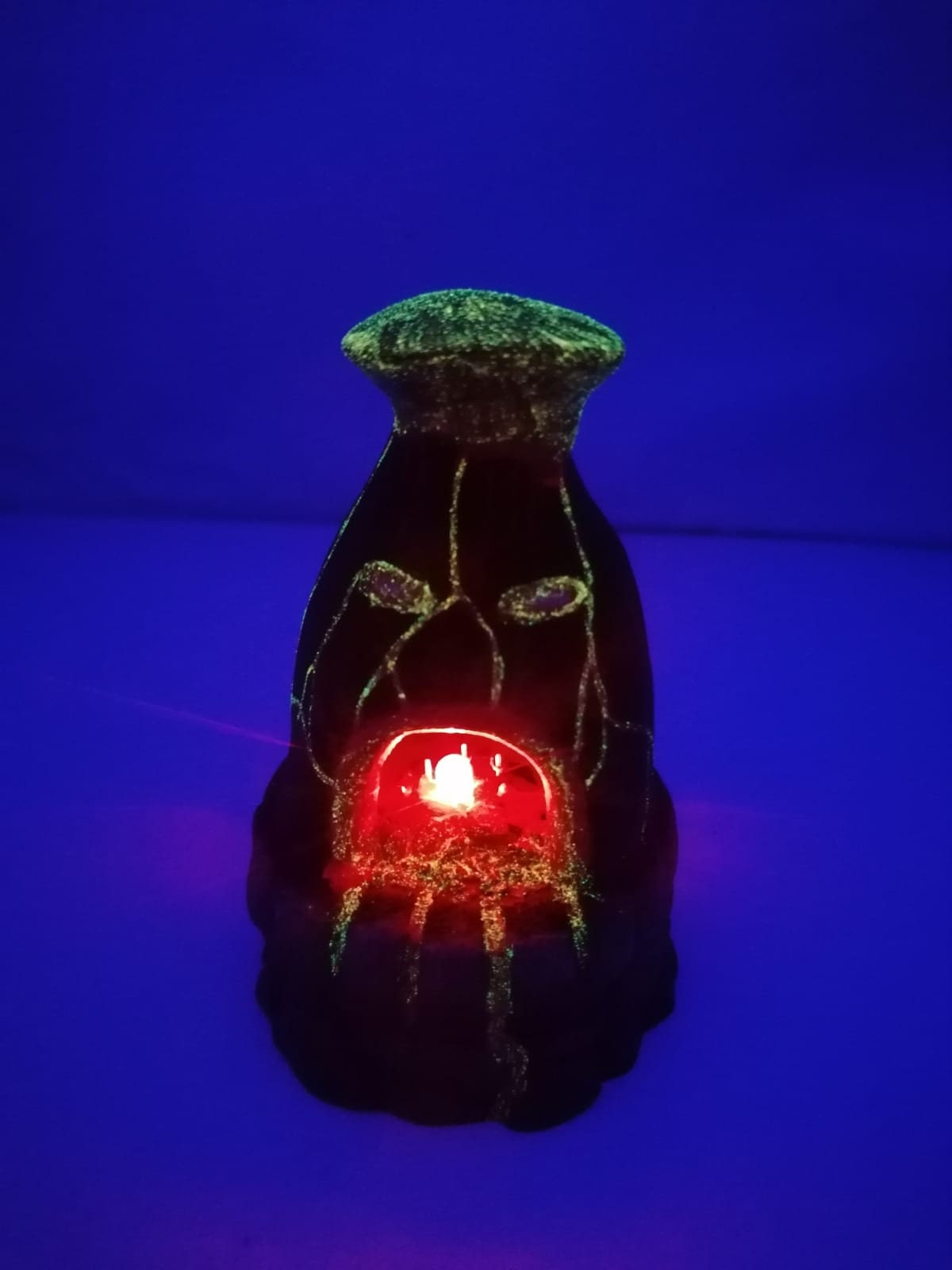 RUST Furnace Furious Volcano 3d Printed and Painted Glow in the Dark ...