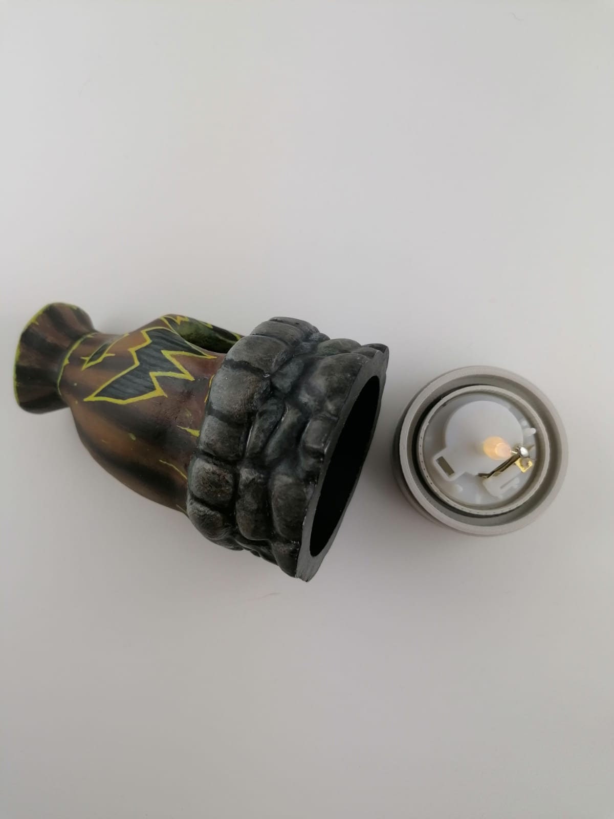 RUST Furnace Jack O Lantern 3d Printed and Painted Glow in the Dark ...